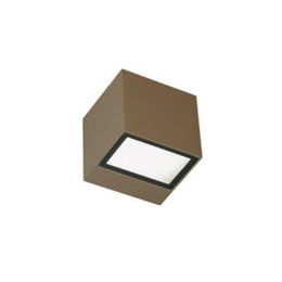 Led wandlampe mini Sovil box 11w 4000k kaffee - 99589/27