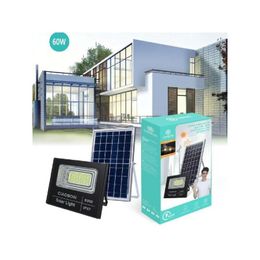Meditrade GmbH Trade Shop Traesio - led-strahler photovoltaik solarpanel IP67 60 w mit fernbedienung LED-8192