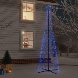 LED-Weihnachtsbaum,Outdoor-Lichterketten,Weihnachtsschmuck/Weihnachtsdekoration Kegelform Blau 500 LEDs 100x300 cm CIW77733 MAISONCHIC