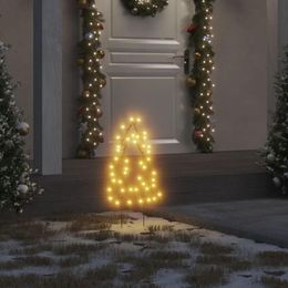 Weihnachtsbäume mit Erdspießen 3 Stk. 50 LEDs 30 - Prolenta Premium