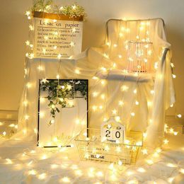 100 Stück led Lichterketten Halloween/Weihnachten/Garten/Rituale Dekoration (Warmweiß) - Minkurow