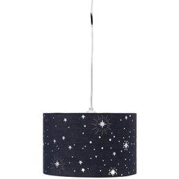 Atmosphera Kinderzimmerlampe space, Lampenschirm mit Sternenmuster, ø 28 cm