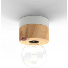 Almut Von Wildheim - Deckenlampe aus Zirbe Holz skandinavisches Design 0239 almut - Winterweiss