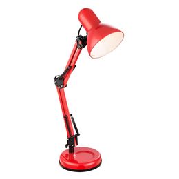 etc-shop Schreib Tisch Lampe rot Wohn Arbeits Zimmer Beleuchtung Lese Leuchte verstellbar