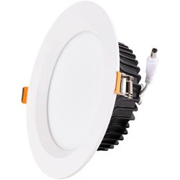 Greenice - LED-Downlight-Strahler 24W 2022Lm 3000ºK IP65 Badezimmer/Küchen 50.000H [SL-DLFS06-24W-WW]