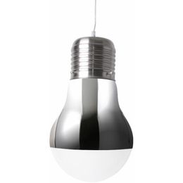 etc-shop Design Pendel Decken Leuchte Wohn Zimmer Glas Glühbirne Hänge Lampe im Set inkl. led Leuchtmittel
