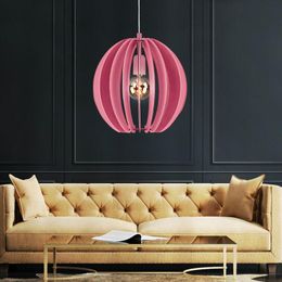 etc-shop - Decken Leuchte Pendel Lampe pink Design Mädchen Zimmer Beleuchtung im Set inkl. led Leuchtmittel