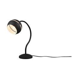 etc-shop Tischlampe Nachttischleuchte Schreibtischlampe schwarz Touch Leselampe flexibel