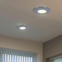 etc-shop 2x led Einbau Spot Gäste Zimmer Beleuchtung Decken Lampe Strahler Karton beschädigt