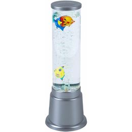 etc-shop Led Stehlampe Wassersäule Tischleuchte Wohnraum Dekoration Säule Farbwechsler h 36 cm, Kunststoff, DxH 12,5x36 cm