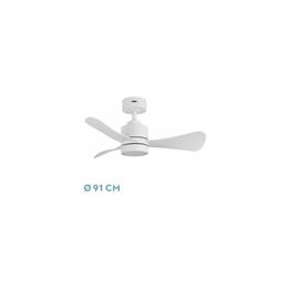 DC-Zepelin-Ventilator, 18 w, Weiß, 3 Flügel