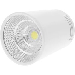 COB-LED-Strahler 7 w, 220 v ac, 6000 k, 75 mm, in weißer Farbe - Cablemarkt