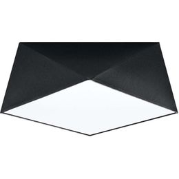 etc-shop - Deckenleuchte Deckenstrahler schwarz Hexagon modern Wohnzimmer Esszimmer Küche