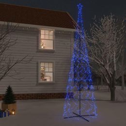 LED-Weihnachtsbaum,Outdoor-Lichterketten,Weihnachtsschmuck/Weihnachtsdekoration Kegelform Blau 3000 LEDs 230x800 cm CIW25847 MAISONCHIC