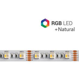 LED-Streifen 24V 19,2W/m SMD5050 60LED/m RGB+4000K IP20 5m