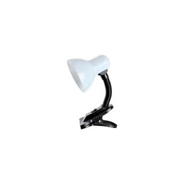 Schreibtischlampe mit Klemme Saidu E27 Weiß