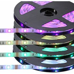 Globo Rgb LED-Band Fernbedienung Farbwechsler Farben Fixierbar Eck Verbindung l 3 m