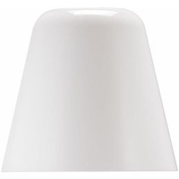 Nordlux Lampenschirm weiß Retro Schirm rund für Hängelampe Pendel Zubehör Wohnzimmer, Acryl glänzend, DxH 13x12 cm
