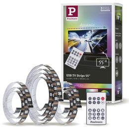 Paulmann - tv Strips 55 Zoll 78880 LED-Streifen-Basisset mit USB-Anschluss 5 v 2 m rgb 1 Set