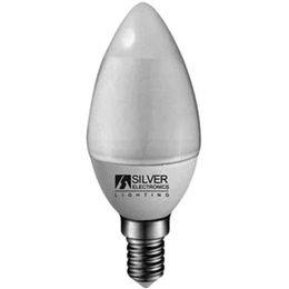 Led-Glühbirne Silver elektronisch eco Kerze 5w=35w - e14 - 3000k - 436 lm - 160º - warmes Licht - a+