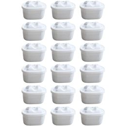 TRADESHOP Wasser-Filter - Kartuschen für Brita Maxtra Wasserfilter zur Reduzierung von Kalk, Chlor & geschmacksstörenden Stoffen im Leitungswasser - 18 Stück