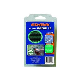 Edma - omega 16 zaunringe - Verzinkt grün - 2 500 Stk.