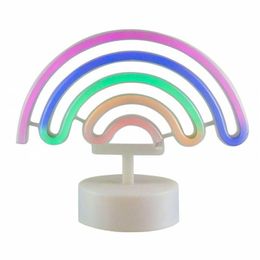 Northix - LED-Neonlampe, Regenbogen