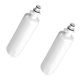 TRADESHOP Wasser-Filter für lg Kühlschränke wie LT700P LFX25976SW LFX25978SB LFX25991ST LFX28968SB LFX28978SB LFX28979SB / Ersatz Filter-Patrone - 2 Stück