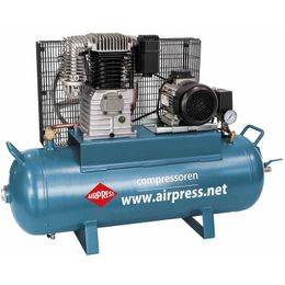 Druckluft-Kompressor 3 ps 2,2 kW 15 bar 100 l Kessel 400 Volt ölgeschmierter Kolben-Kompressor - Airpress