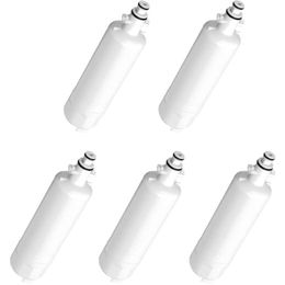 TRADESHOP Wasser-Filter für lg LFX33974ST LMX25986SB LMX25986ST LMX25986SW LMX25988SB LMX25988ST LMX25988SW LMX28988SB / Kühlschrank Ersatz Filter-Patrone - 5