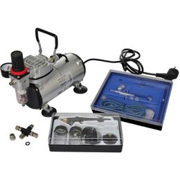 Sweiko - Airbrush Profi Komplett-Set mit 2 Pistolen 03494