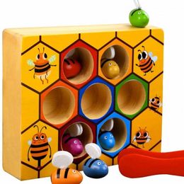 Northix - Spiele aus Holz – Bienen fangen – Honigkuchen