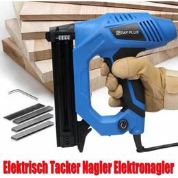Dayplus - Elektrotacker und Nagler Elektro Tacker 2 in 1 Klammergerät Klammern & Nägel