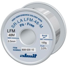Almit - Lötdraht, sr-la super LFM-48-M, 0,5 mm, 100 g