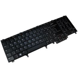 TRADESHOP Trade-shop - Laptop-Tastatur / Notebook Keyboard Ersatz Austausch Deutsch qwertz für Dell Latitude E5520 E5530 E6220 E6320 E6420 E6520 E6530 E6600