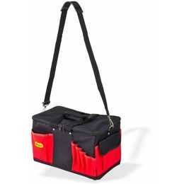 Dema - Werkzeugtasche Werkzeug-Tasche Umhänge-Tasche große Montagetasche 14 Fächer