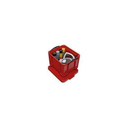 Really Useful Box - Aufbewahrungsbox 48 x 31 x 39 cm (b x h x t) din A4 35l Polypropylen rot