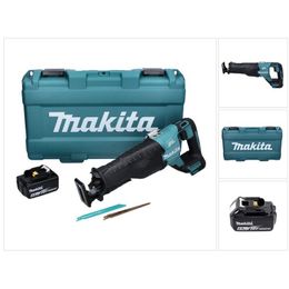 Djr 187 G1K Akku Reciprosäge 18 v Brushless + 1x Akku 6,0 Ah + Koffer - ohne Ladegerät - Makita