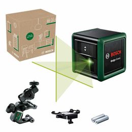 Bosch Kreuzlinien-Laser Quigo Green, incl. Zubehör, eCommerce-Karton