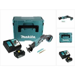 Djr 183 RG1J Akku Reciprosäge 18 v + 1x Akku 6,0 Ah + Ladegerät + Makpac - Makita