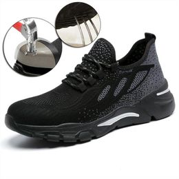 Minkurow - Sicherheitsschuhe Herren Leicht Arbeitsschuhe Damen, Sportschuhe Arbeitsschuh eu 43