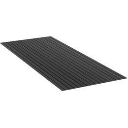 MSW Bootsbelag für Boote & mehr selbstklebend EVA-Schaumstoff 240 x 90 cm anthrazit