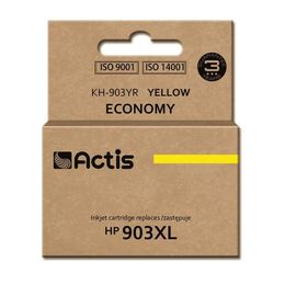 KH-903YR Tinte (Ersatz für hp 903XL T6M11AE Standard 12 ml gelb) – Neuer Chip - Actis