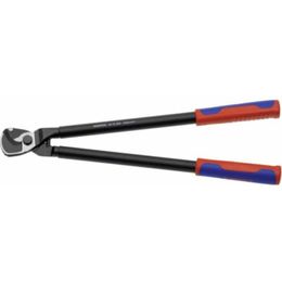 Knipex - Kabelschere 2-K Griffhüllen.Länge 500 mm für Cu-Kabel bis 20 mm 53101005