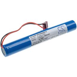 1x Akku Ersatz für Environment e-mini-lxob für Steuereinheit (2600 mAh, 7,4 v, Li-Ion) - vhbw