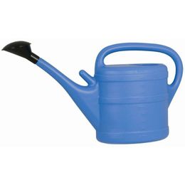 Geli Gießkanne , 10 Liter, aus Kunststoff in blau, 56x32x18,5 cm, mit Brause und Längsbügel