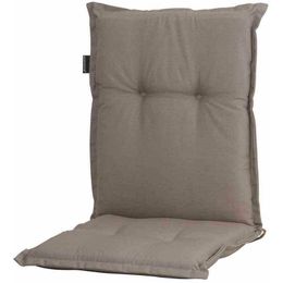 Allibert - Panama taupe, Auflage zu Sessel niedrig 50% Baumwolle / 45% Polyester