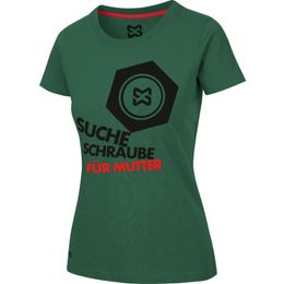 Würth MODYF Arbeits T-Shirt Damen grün - Gr. xs - grün