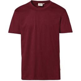 T-Shirt Classic weinrot, s - HAKRO