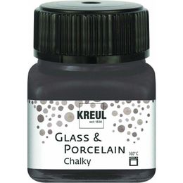 Glass & Porcelain Chalky volcanic gray 20 ml Künstlerfarben - Kreul